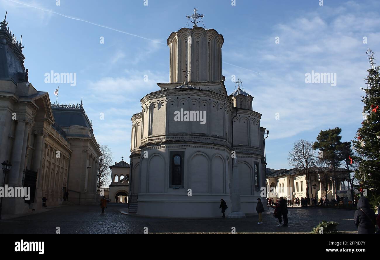 Bucharest, Romania - December 31, 2022: Patriarchal Cathedral of Saints ...