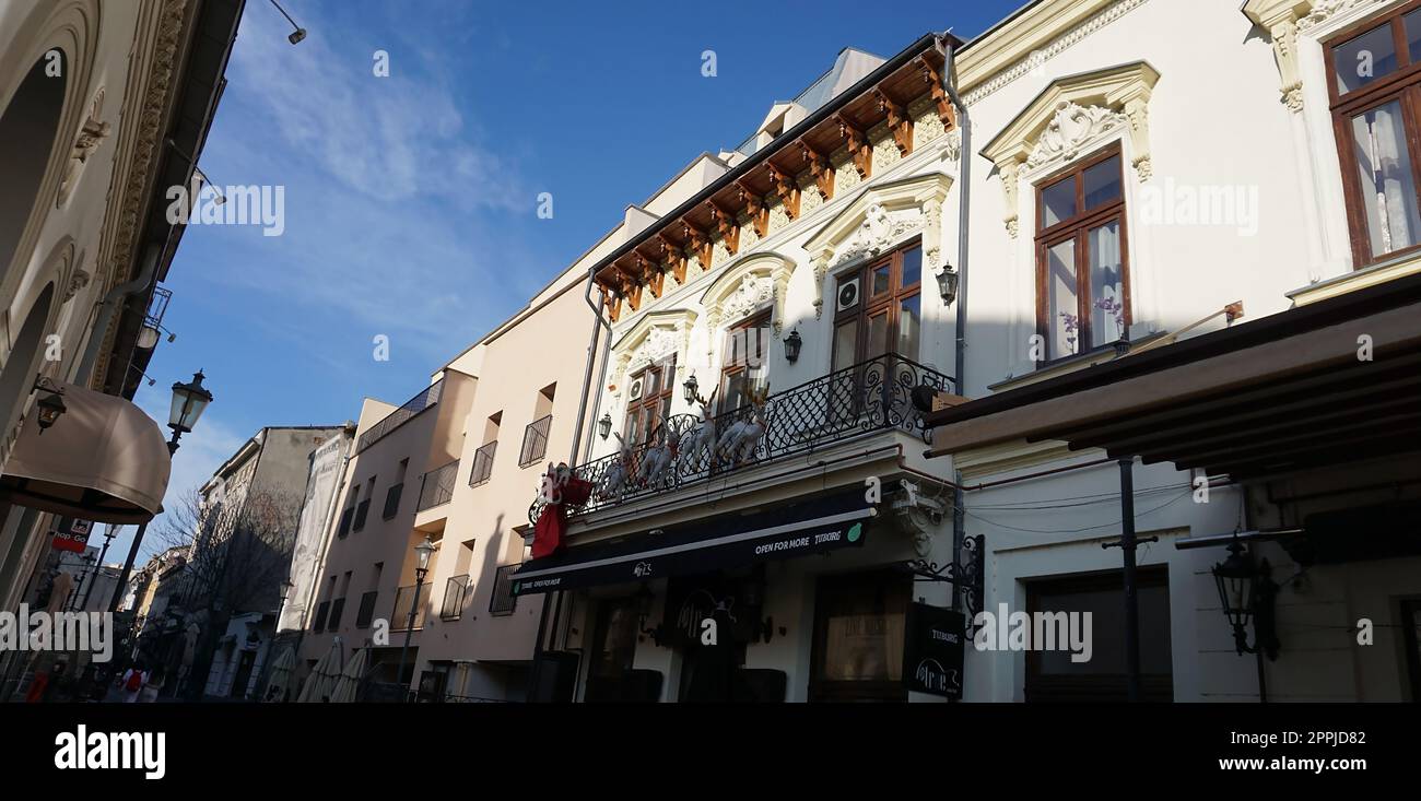 Bucharest, Romania - December 20, 2022: The city of Bucharest ...