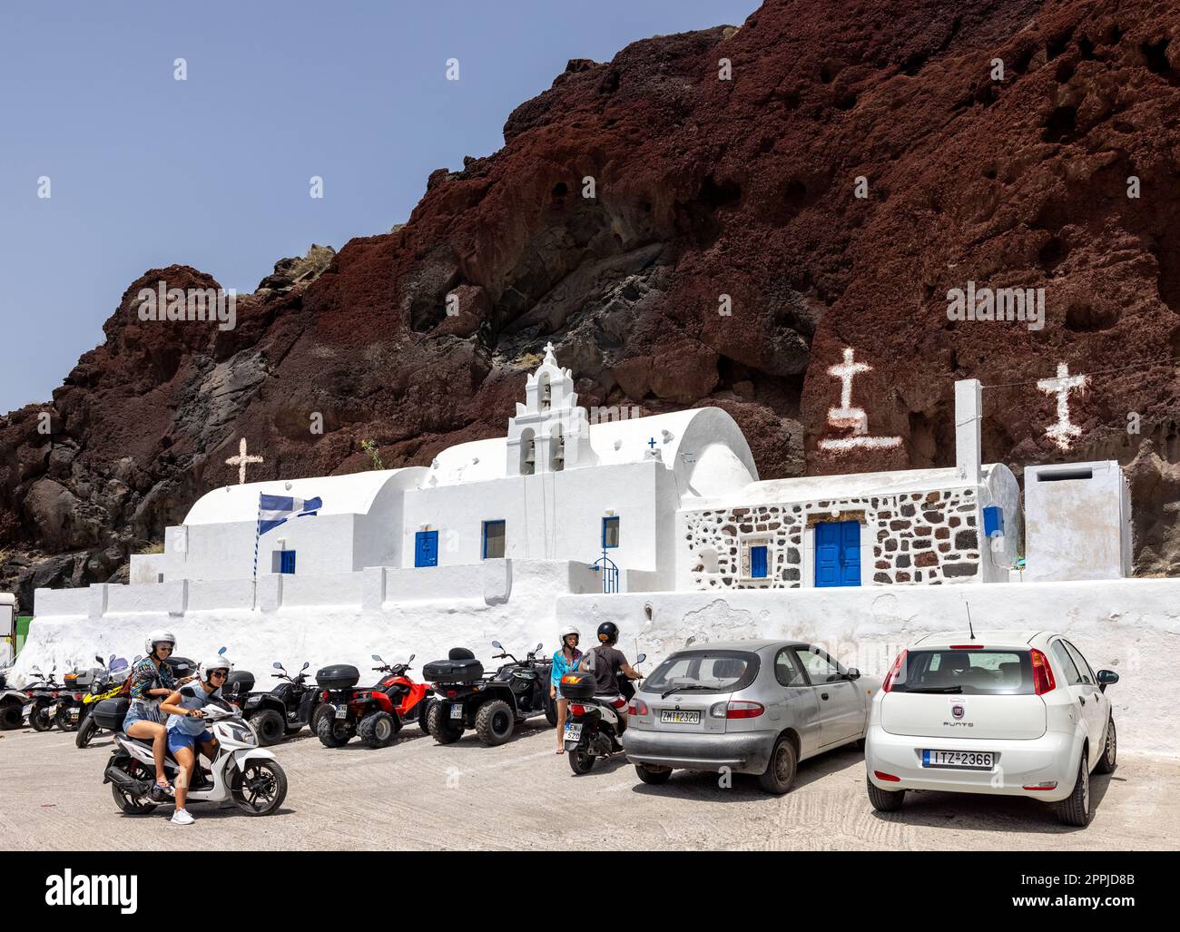 Greek coastal mountain cliffs traditional hi-res stock photography and ...