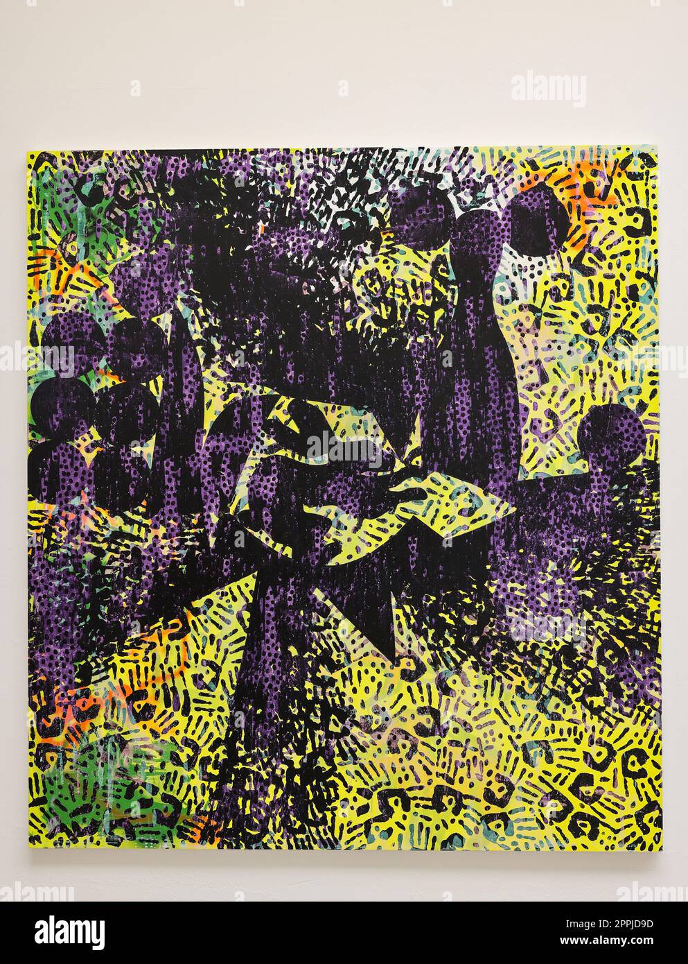 Pagan Prophet by the German artist Charline von Heyl Stock Photo - Alamy