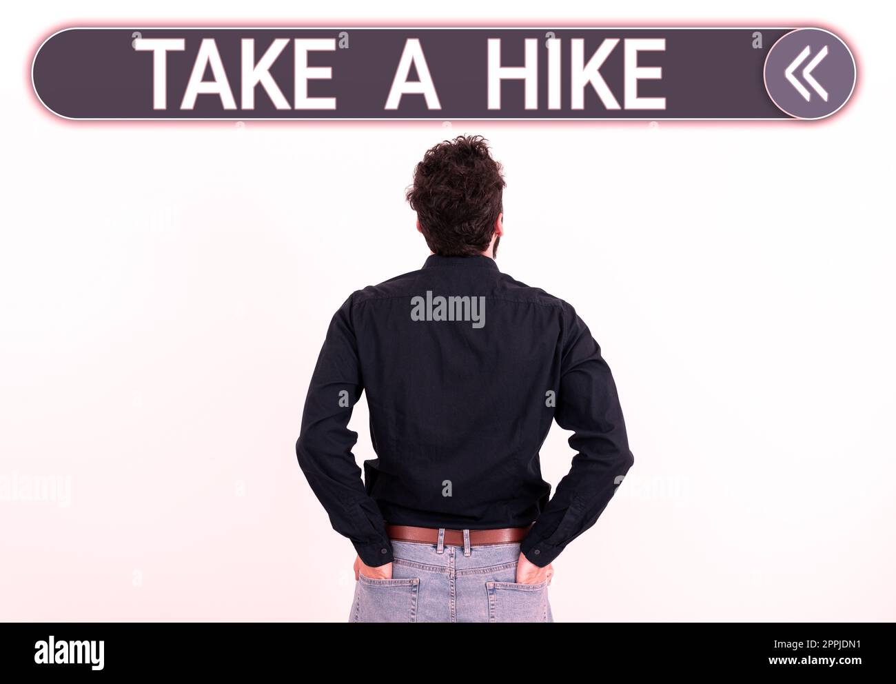 Handwriting text Take A Hike. Conceptual photo Go on an adventure ...