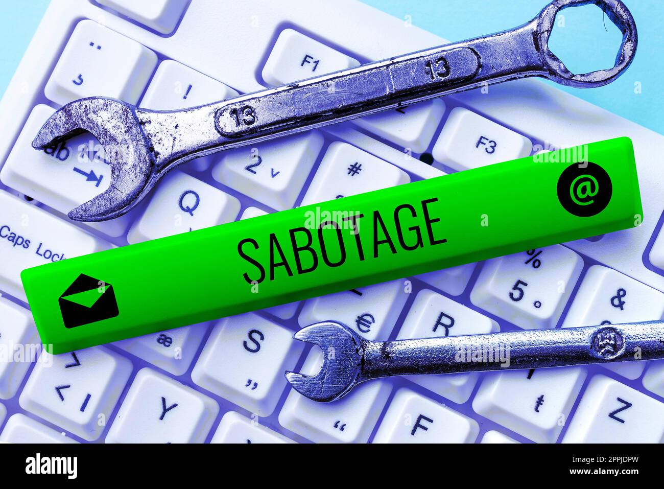 Inspiration showing sign Sabotage. Business concept destruction of an ...