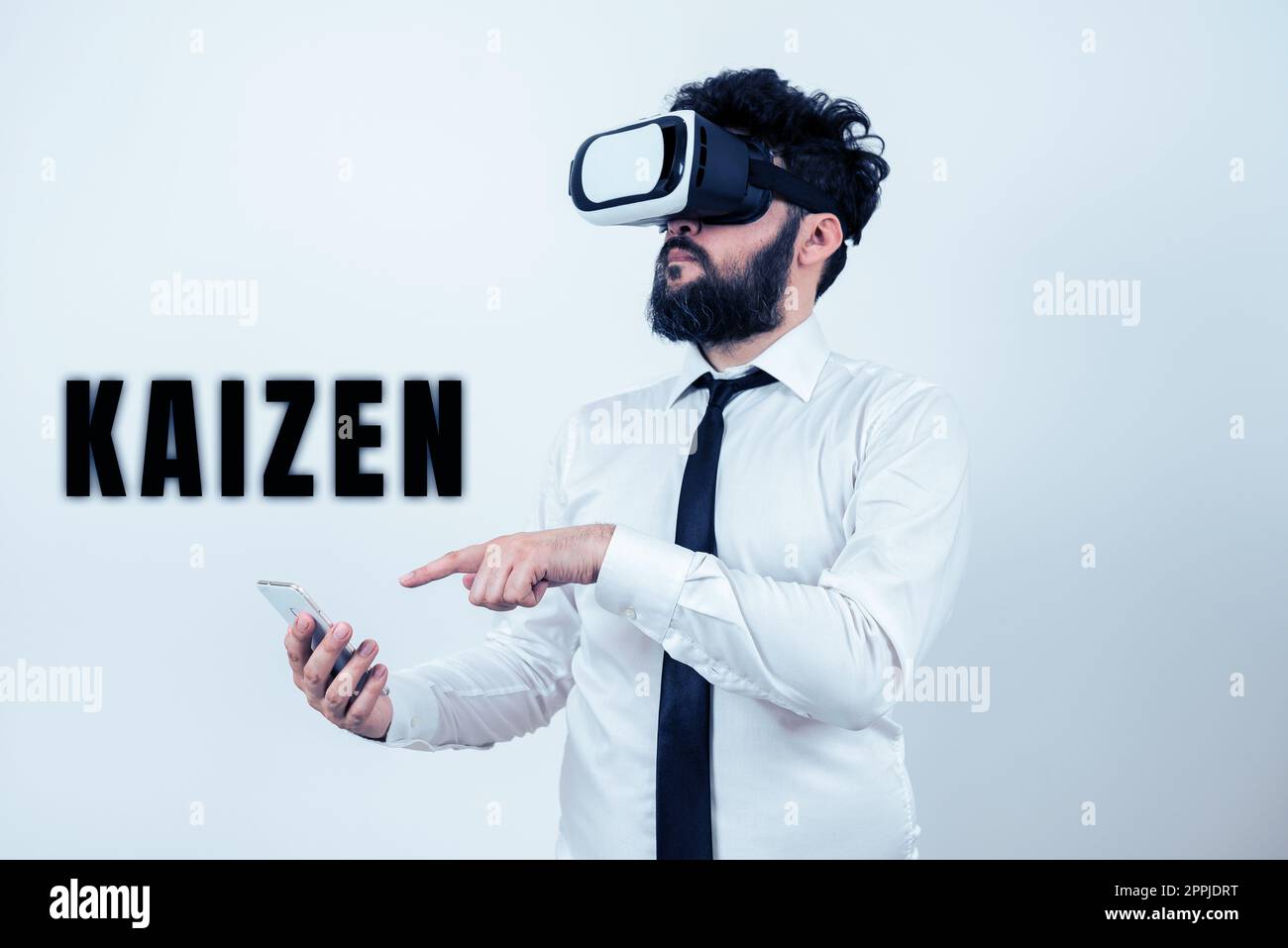 Handwriting text Kaizen, Business approach a Japanese business ... Handwriting text Kaizen, Business approach a Japanese business ...