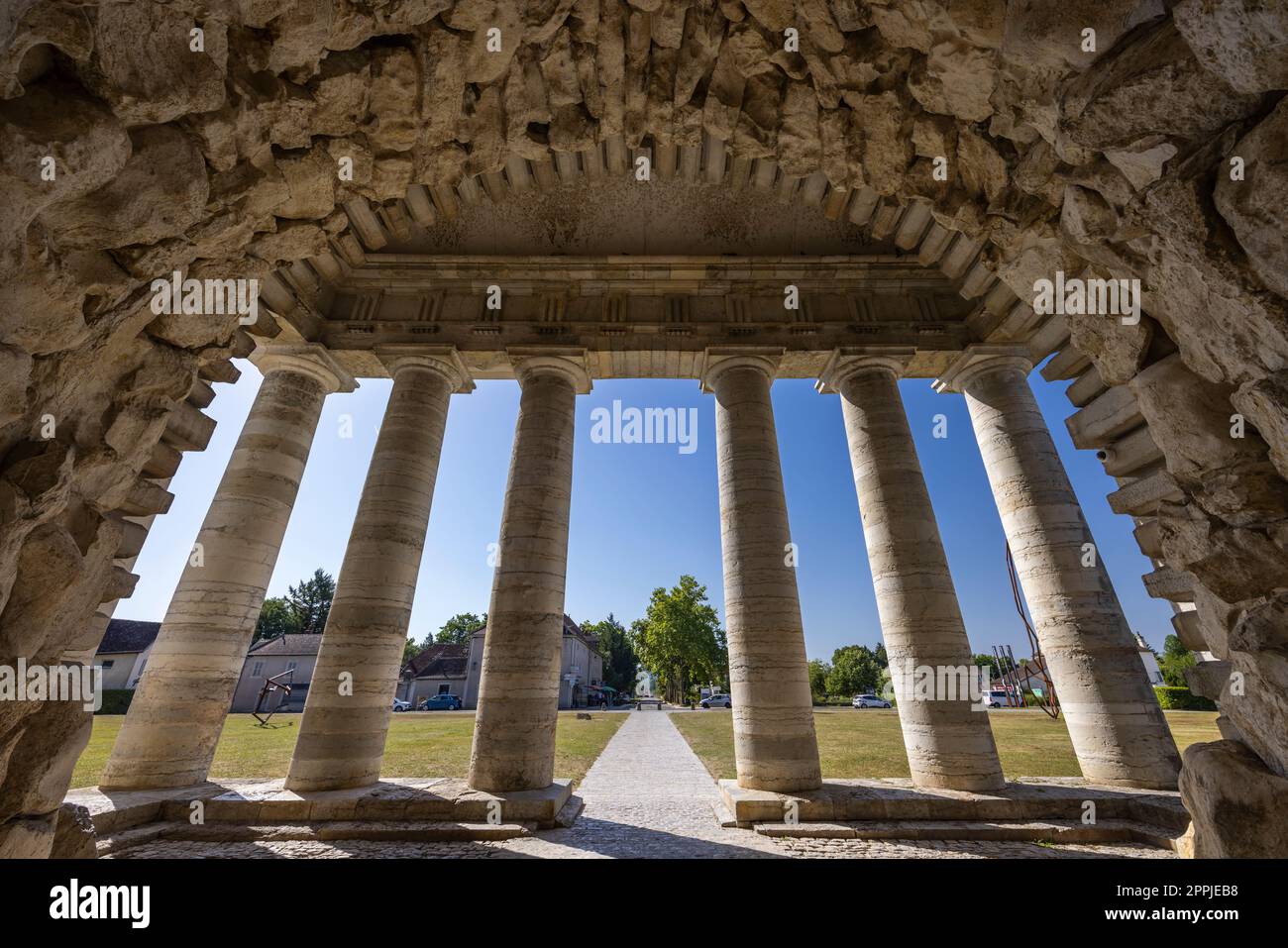 Royal salt work complex in Arc-et-Senans, UNESCO World Heritage Site ...