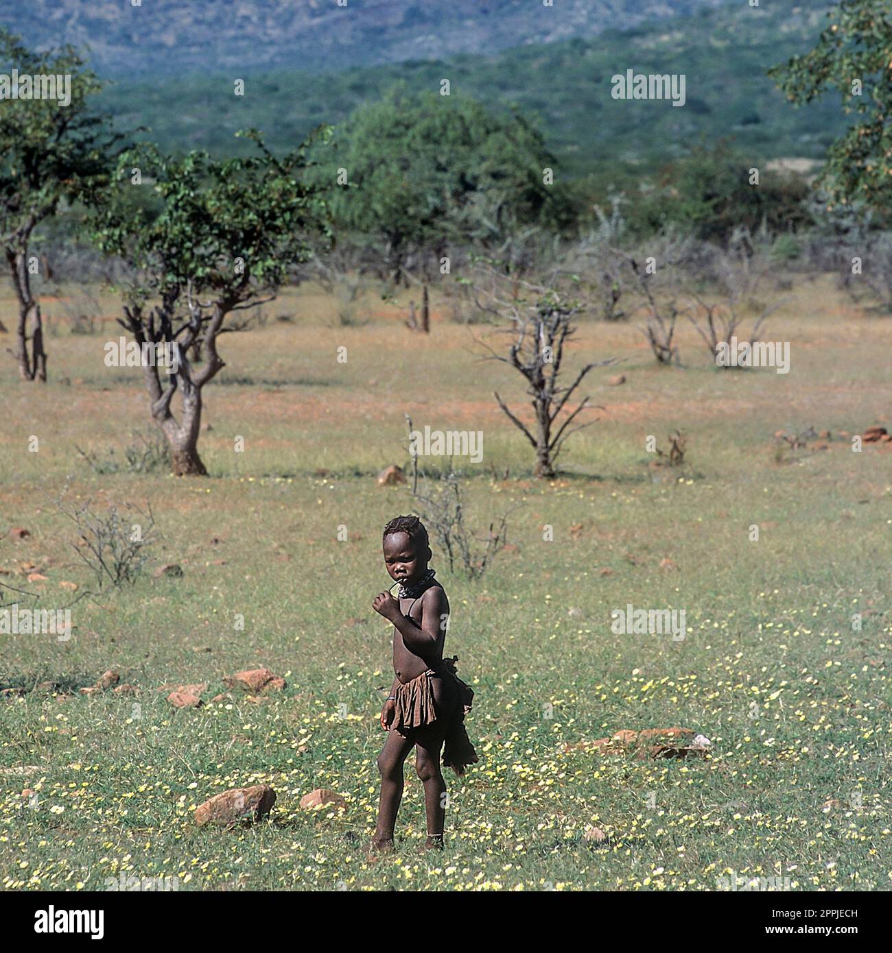 Himba boy namibia africa hi-res stock photography and images - Alamy
