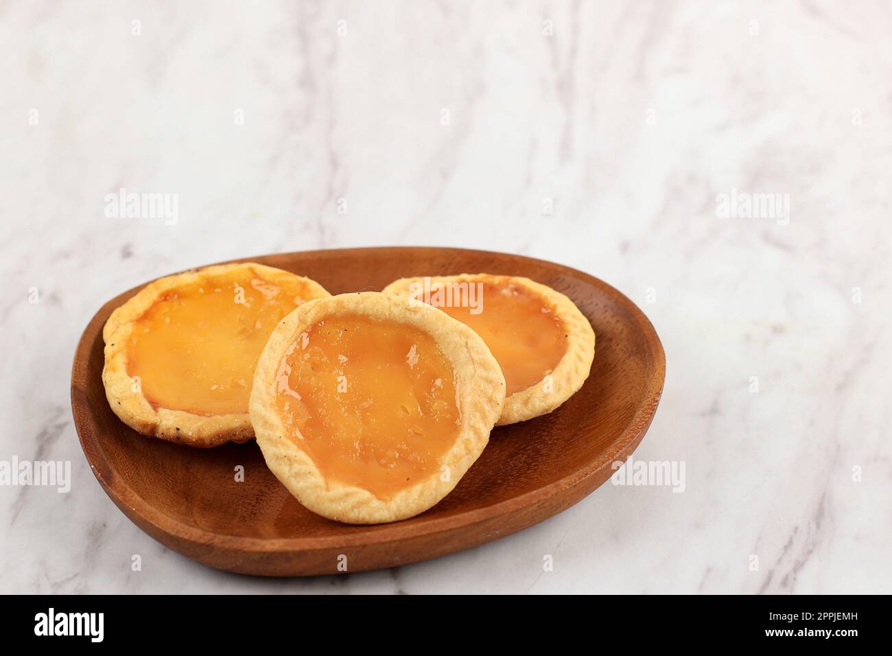 Pie Susu or Custard Tarts, Popular Snack from Bali, Indonesia. Copy ...