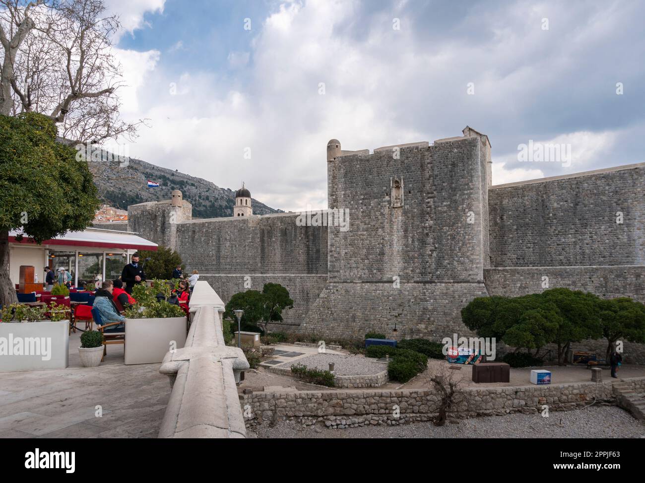 Dubrovnik old city fort hi-res stock photography and images - Alamy