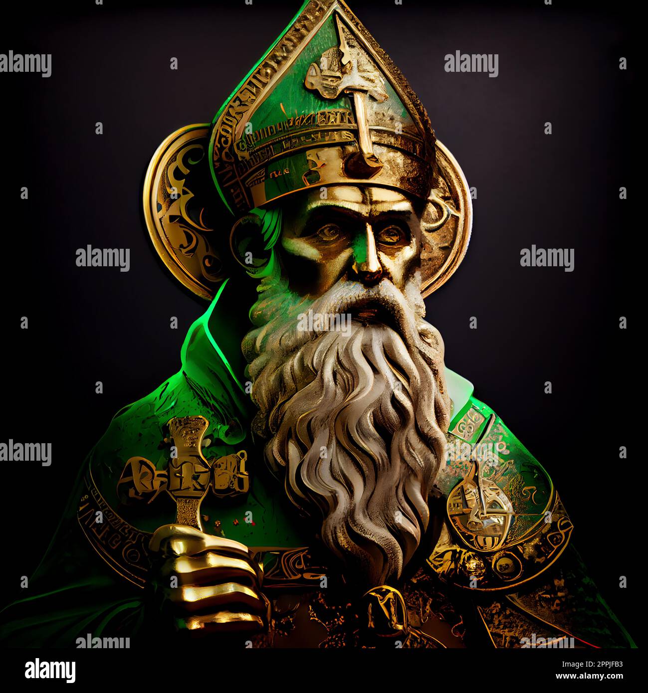 Saint patrick art hi-res stock photography and images - Alamy