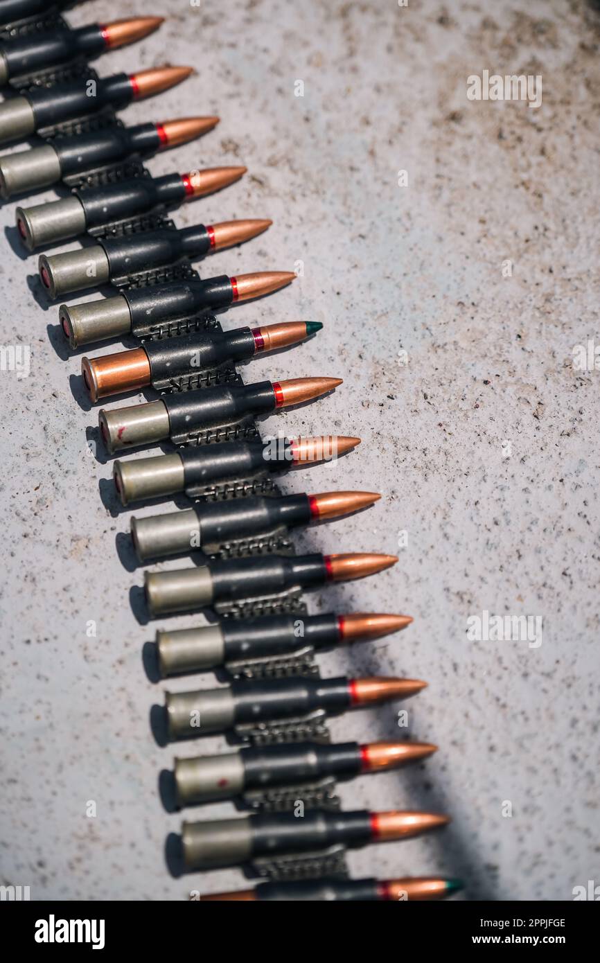 Machine Gun Bullet Chain