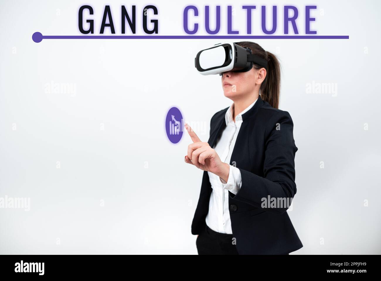 Sign displaying Gang Culture. Word Written on particular organization ...