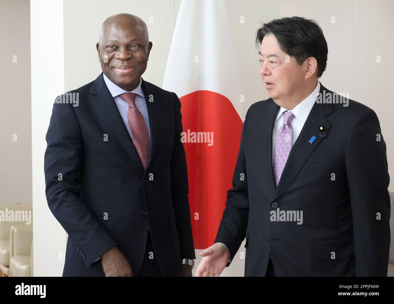 Tokyo, Japan. 24th Apr, 2023. International Labour Organization (ILO ...