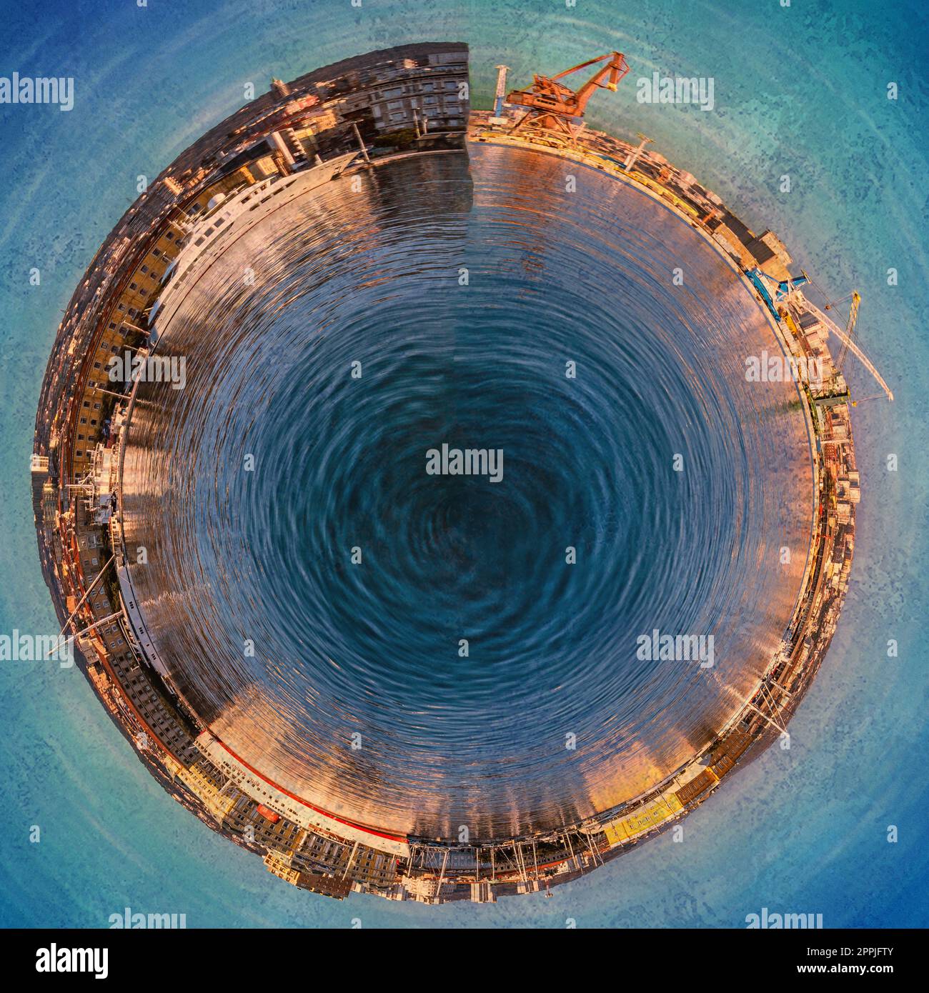 CROATIA : PORT OF RIJEKA Stock Photo - Alamy