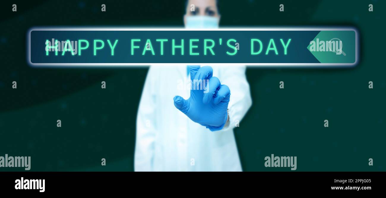 Handwriting text Happy Father's Day. Word Written on time of year to ...