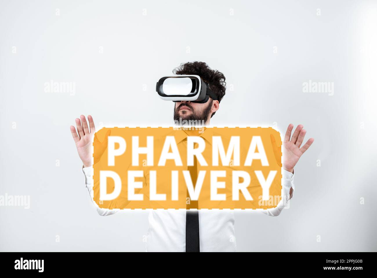 Inspiration showing sign Pharma Delivery. Business showcase getting ...
