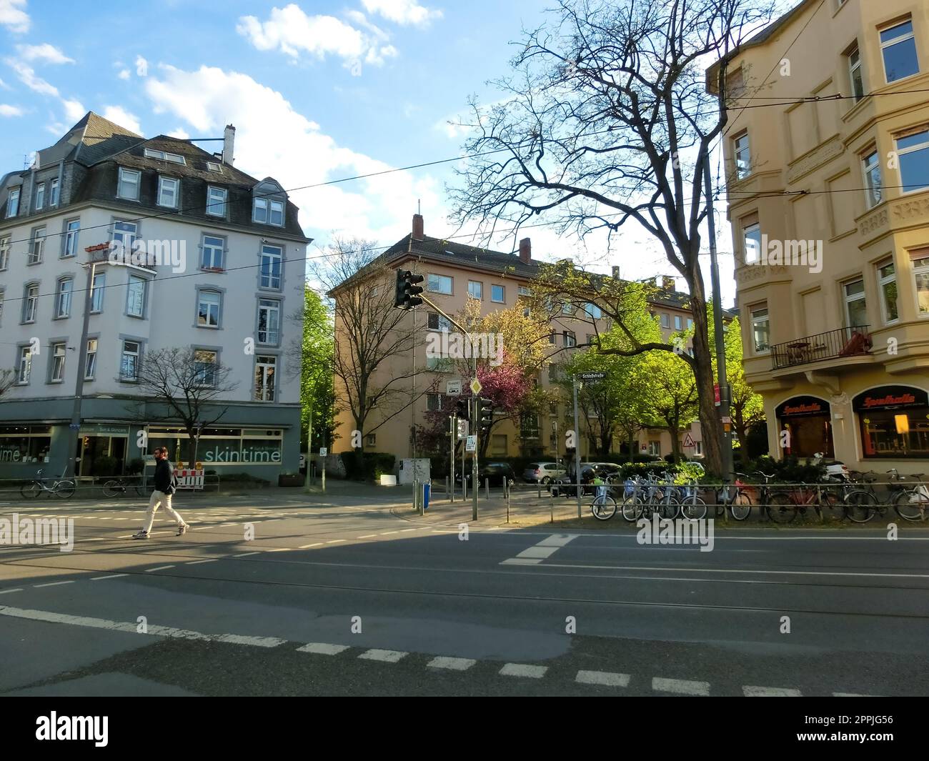 Residential area in Frankfurt am Main, Germany Stock Photo - Alamy