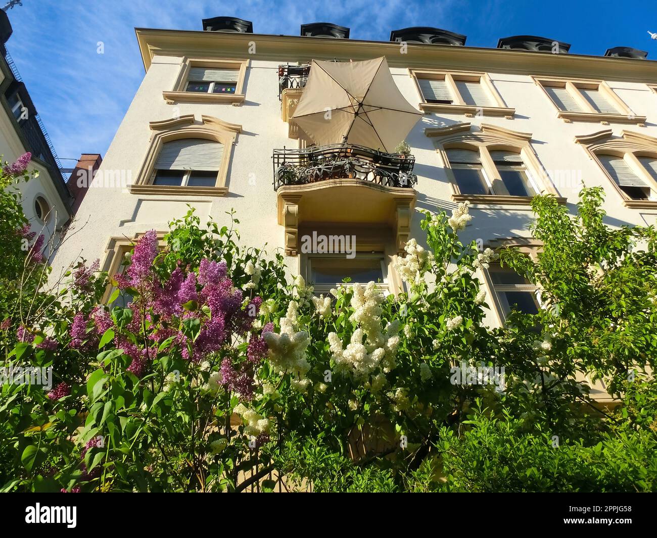 Residential area in Frankfurt am Main, Germany Stock Photo - Alamy
