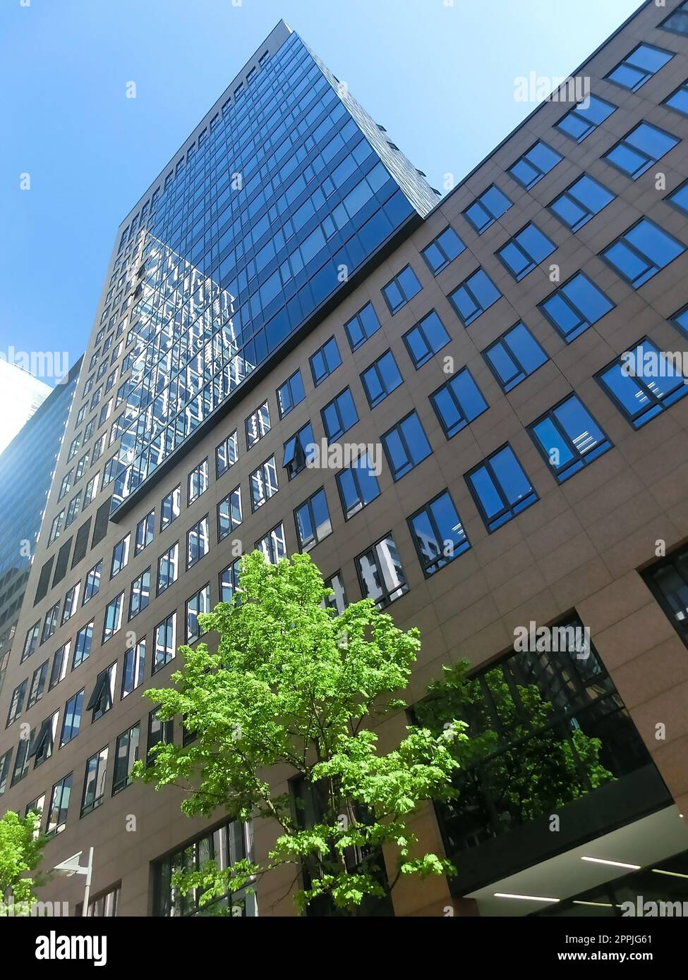 City skyscrapers in the downtown of Frankfurt am Main, Germany Stock ...