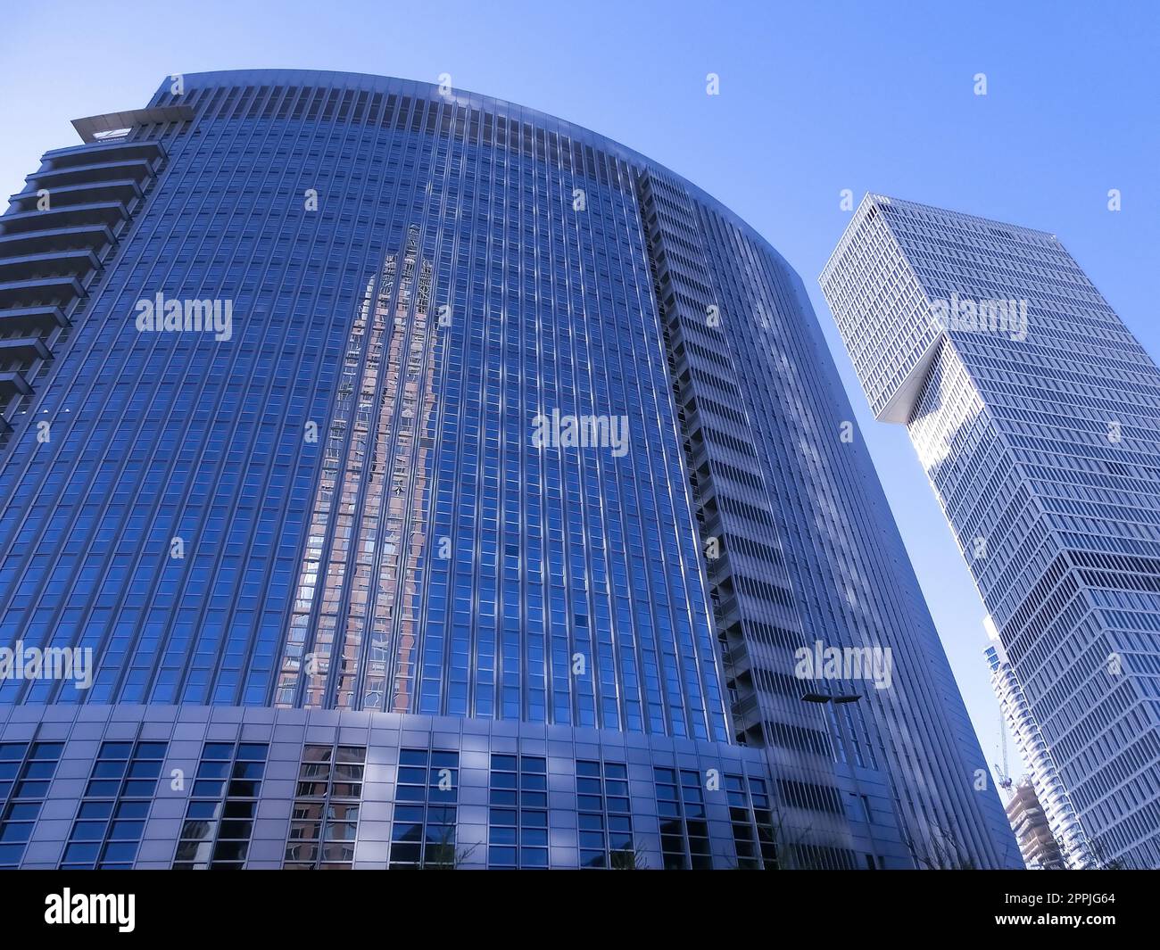 City skyscrapers in the downtown of Frankfurt am Main, Germany Stock ...