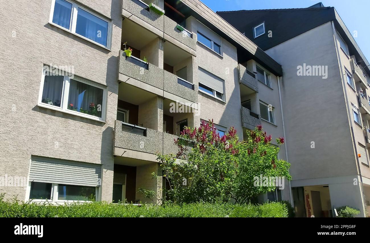 Residential area in Frankfurt am Main, Germany Stock Photo - Alamy