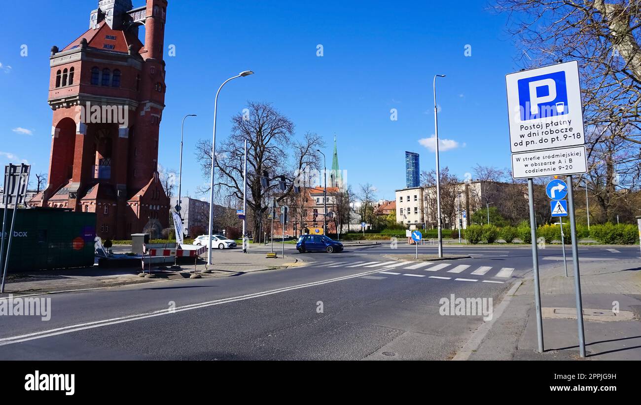 Wroclaw water tower Stock Photo - Alamy