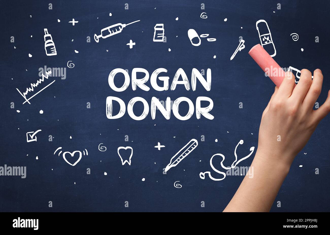 Hand drawing medical concept concept Stock Photo - Alamy