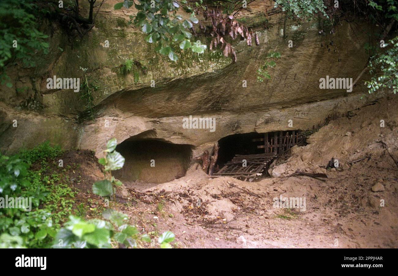 Sinca Veche, Brasov County, Romania, 2000. Entrance to the ancient ...