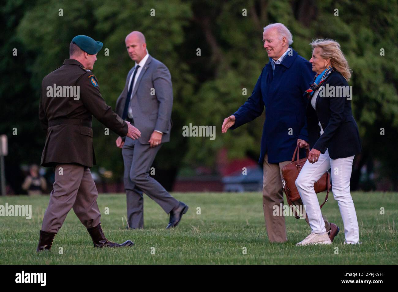 Washington, USA. 23rd Apr, 2023. US President Joe Biden and First Lady ...