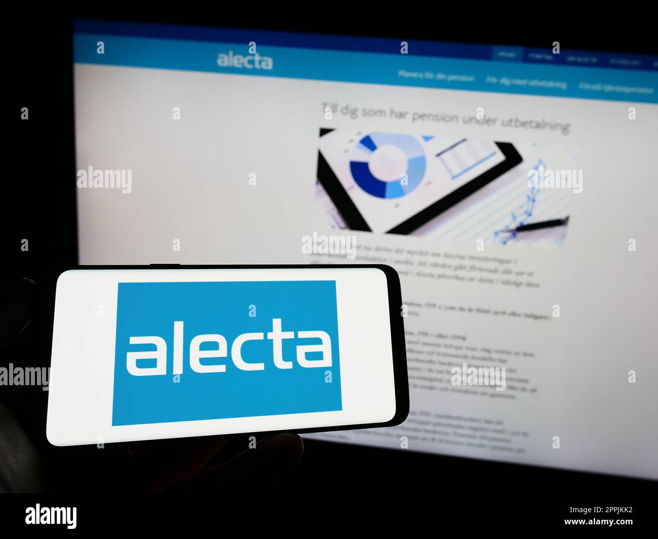 Alecta logo hi-res stock photography and images - Alamy