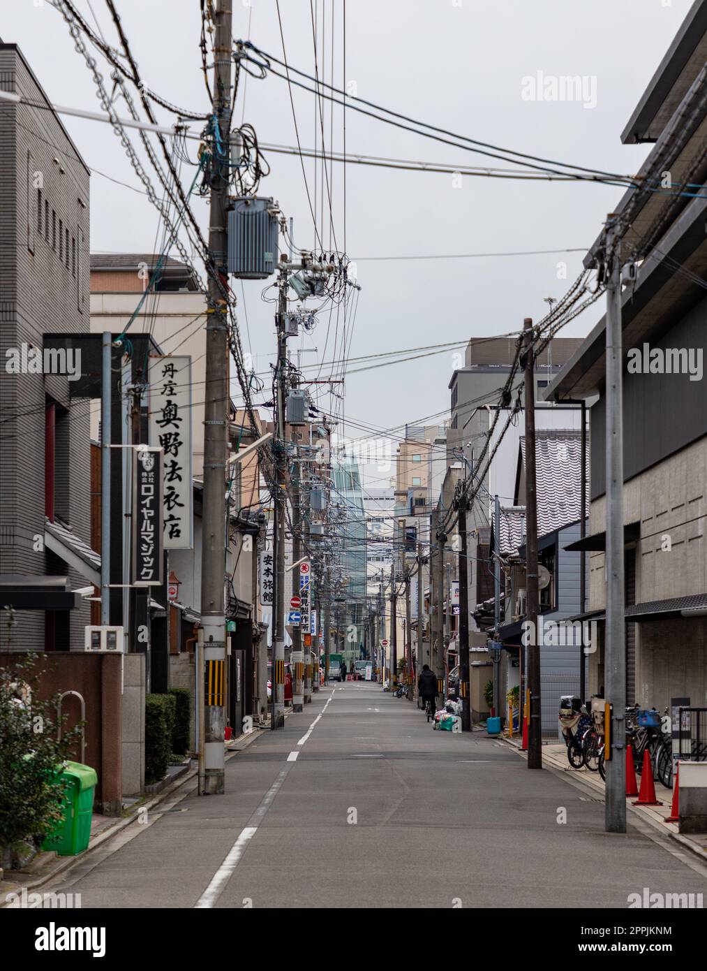 Cloudy narrow street hi-res stock photography and images - Alamy