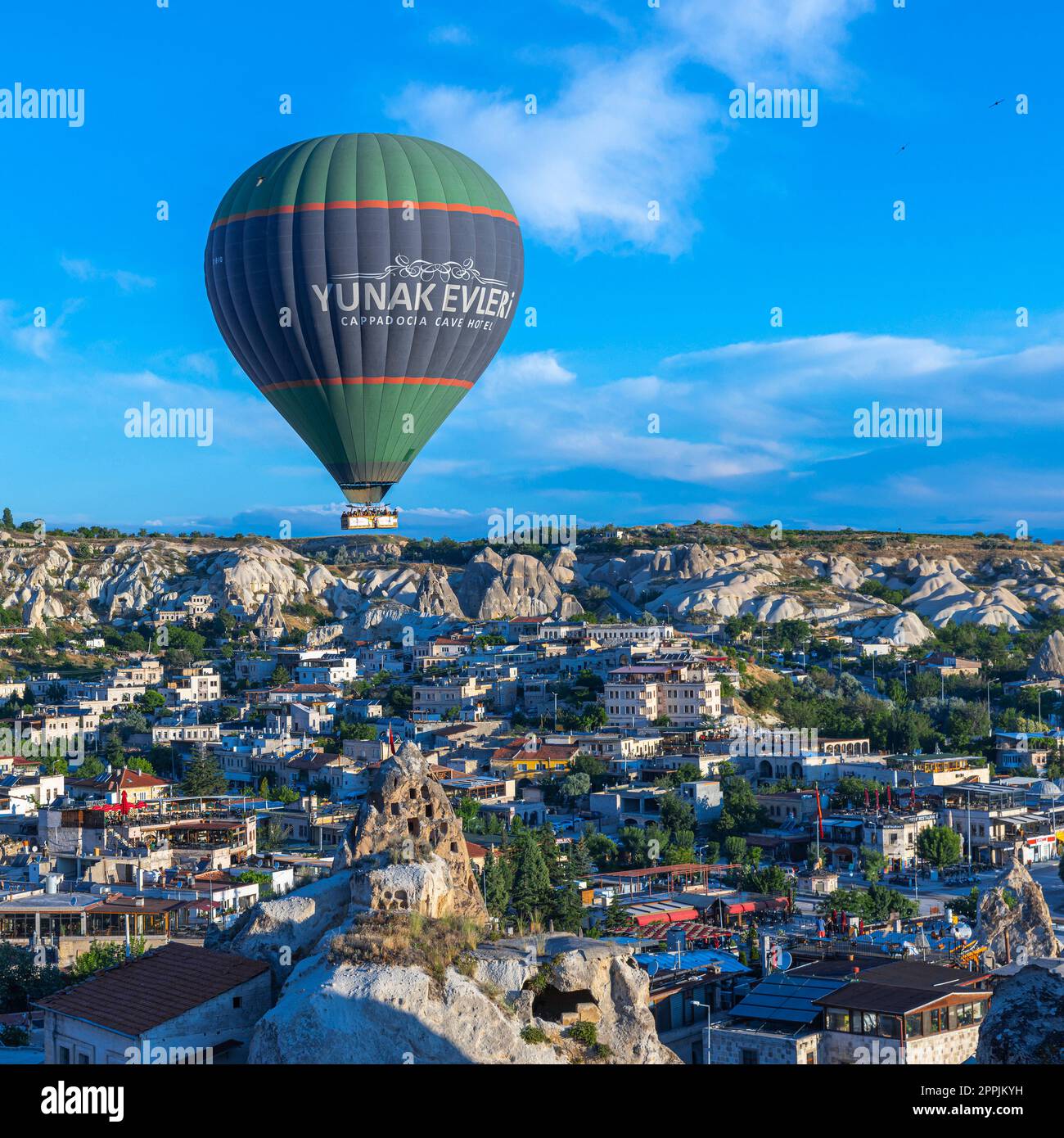 Hot air balloons over volcanic hi-res stock photography and images - Alamy