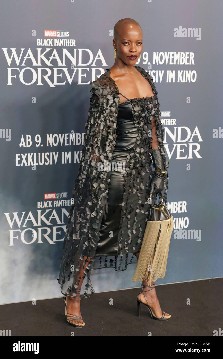 Florence Kasumba attends the "Black Panther: Wakanda Forever" Screening ...