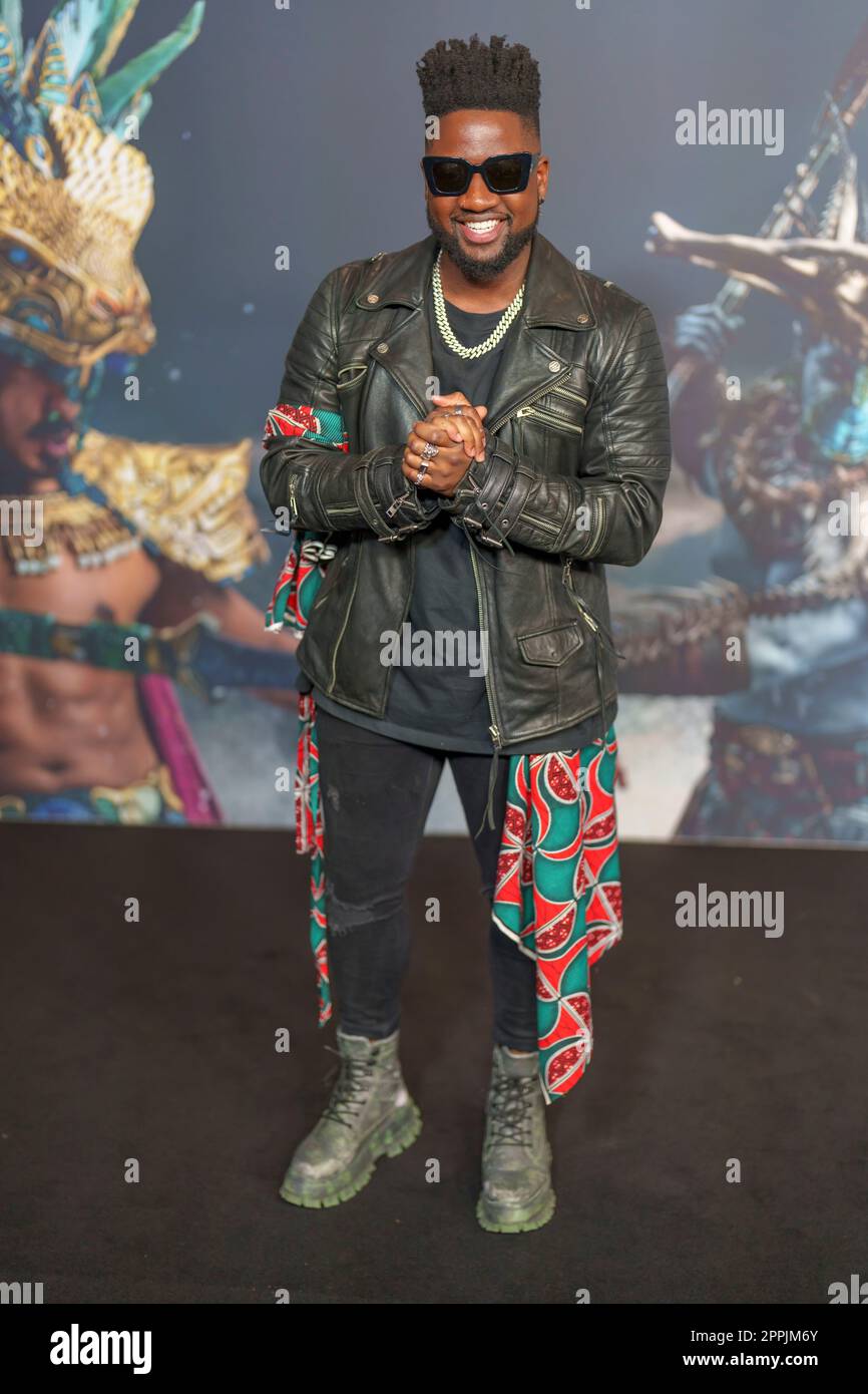 Kelvin Jones attends the "Black Panther: Wakanda Forever" Screening at ...
