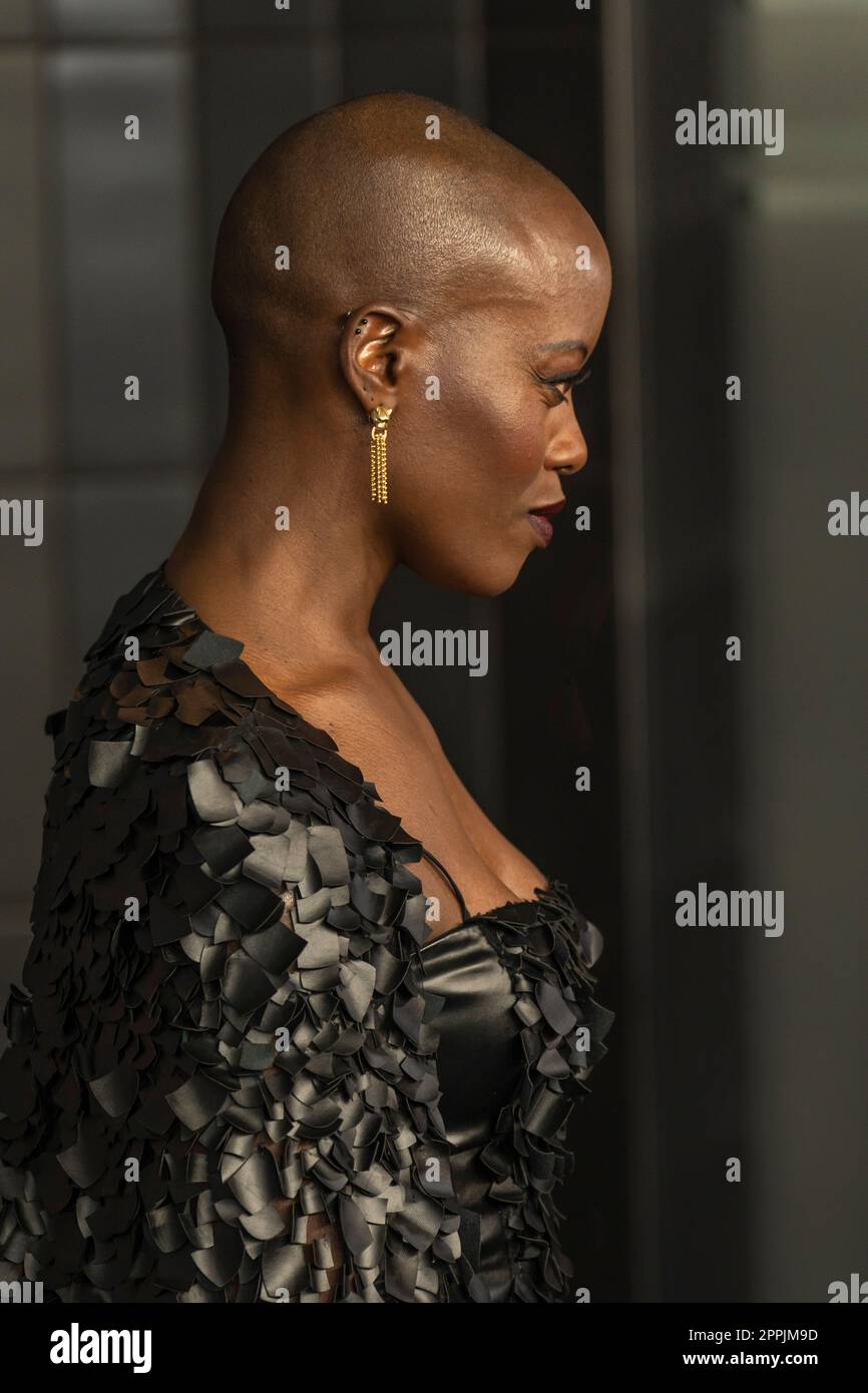 Florence Kasumba attends the "Black Panther: Wakanda Forever" Screening ...