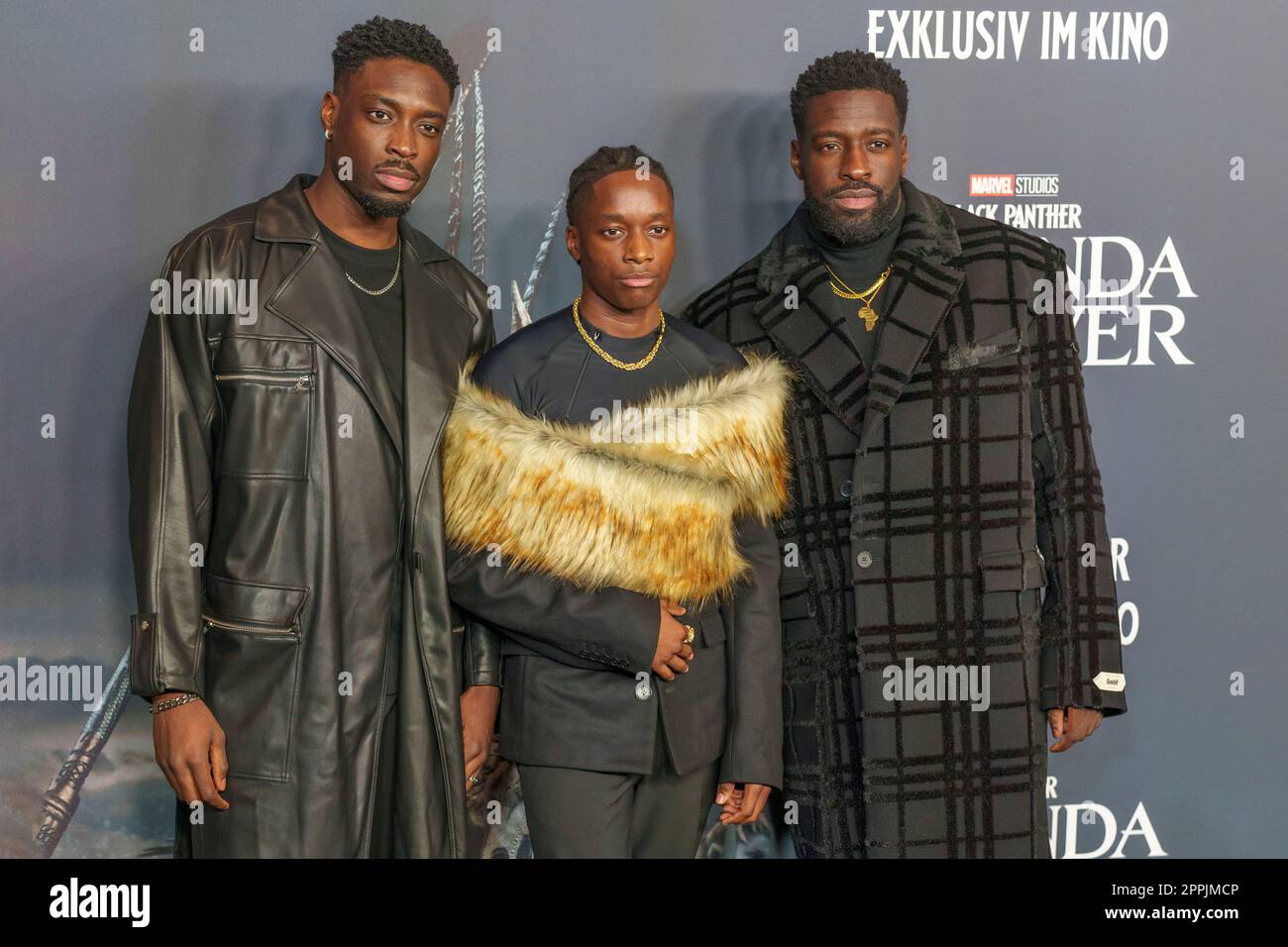 MIK Family attends the "Black Panther: Wakanda Forever" Screening at ...