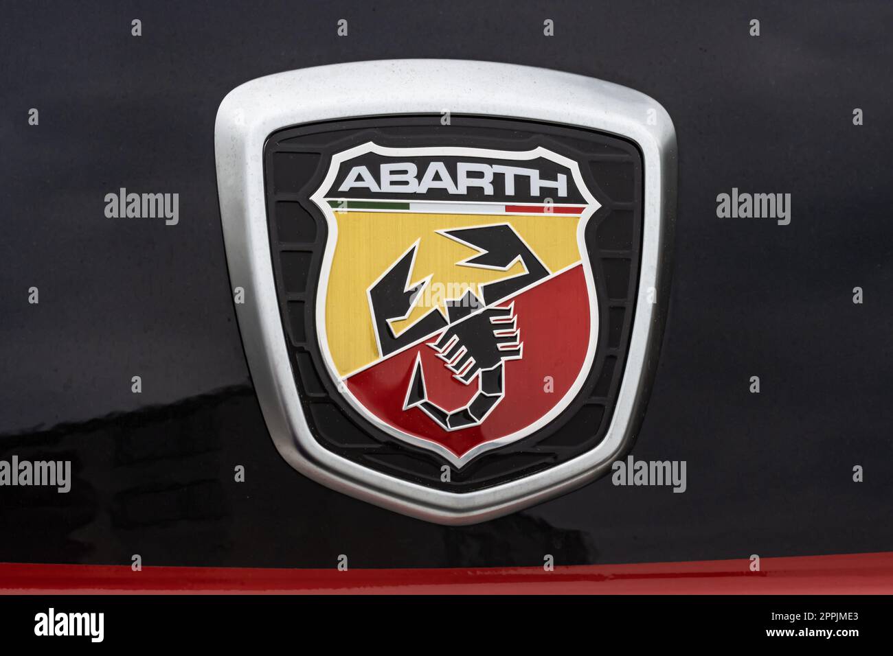 ABARTH CAR LOGO Stock Photo - Alamy
