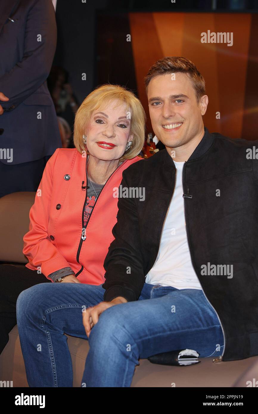 Dagmar Berghoff, Constantin Schreiber, NDR Talk Show Aufzeichnung im ...