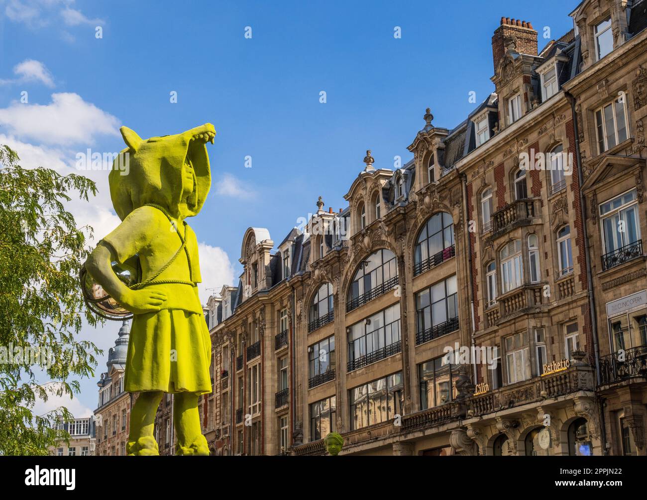 Moss People from Kim Simonsson exhibition in Lille Stock Photo - Alamy