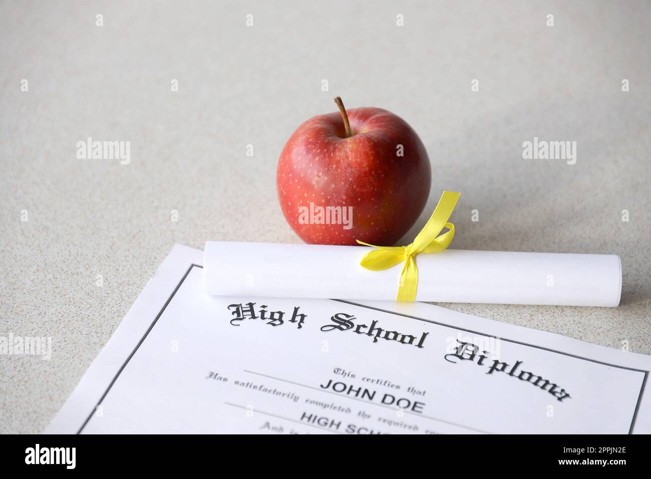 High school diploma hi-res stock photography and images - Alamy