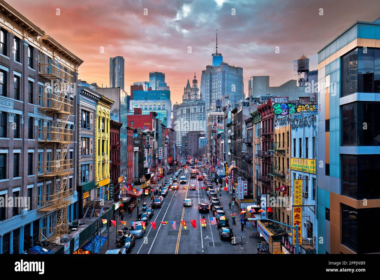 Chinatown New York City Downtown