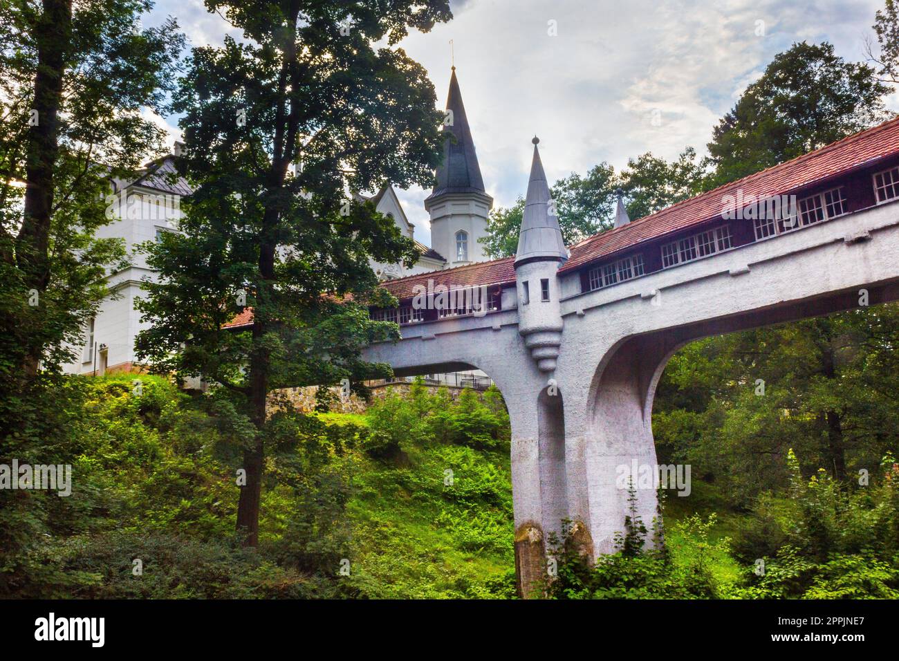 Connecting bridge in historic hi-res stock photography and images - Alamy