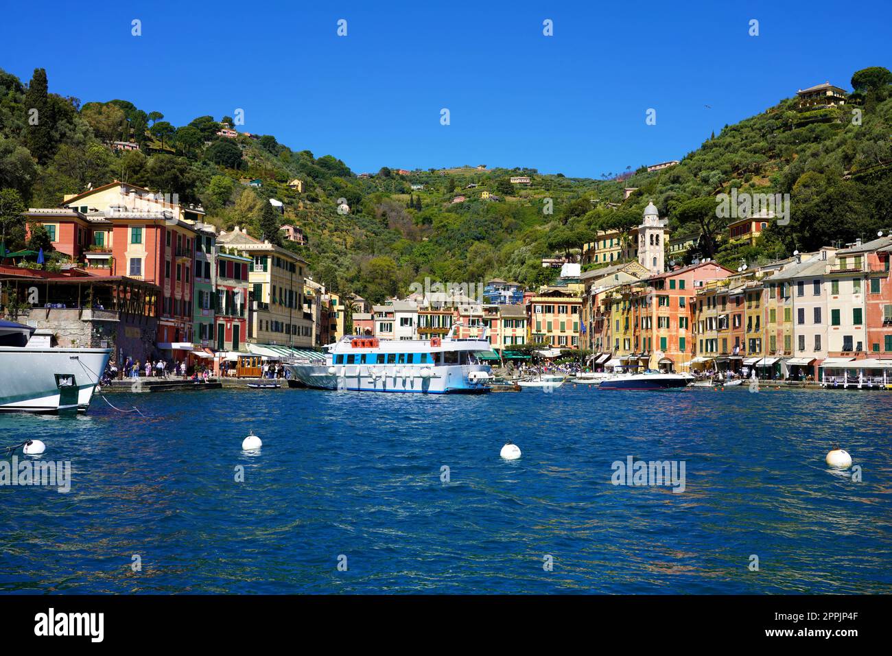 Portofino luxury landmark panorama hi-res stock photography and images ...