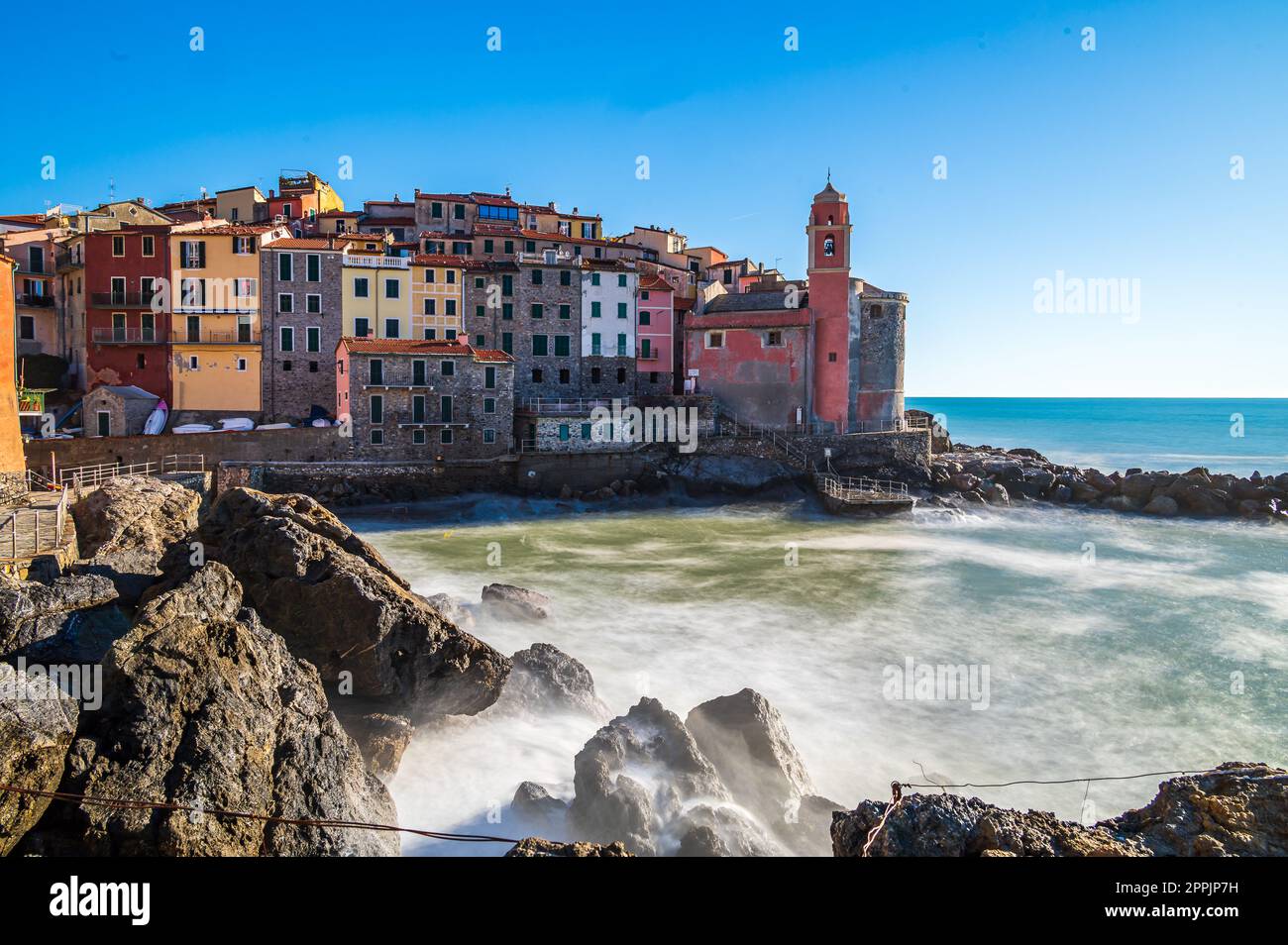 Village of Tellaro in Italy Stock Photo - Alamy