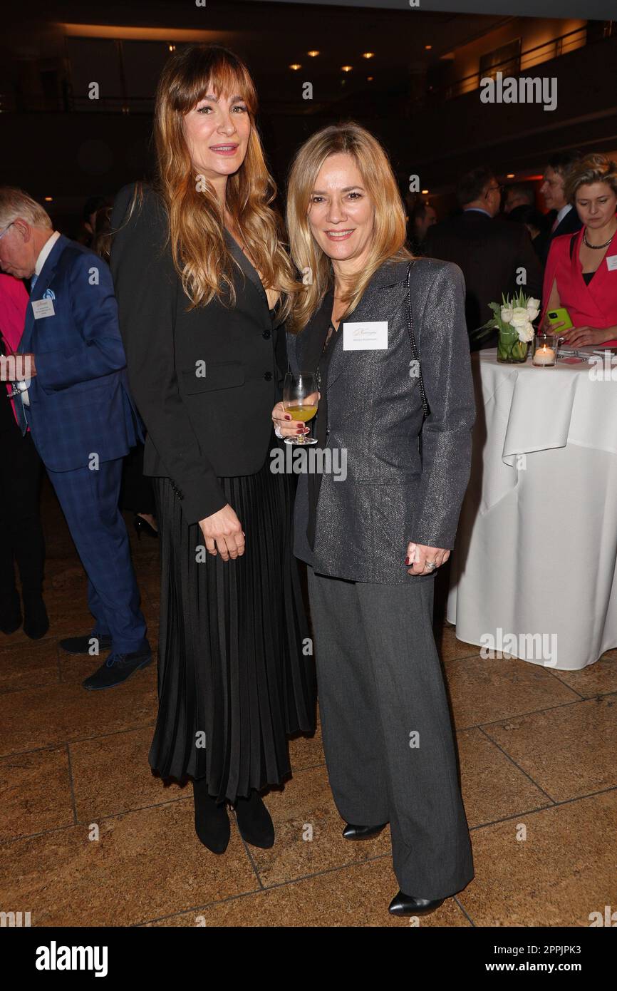 Alexandra Kamp,Jessica Stockmann,Blankenese New Year's Reception 2023 ...