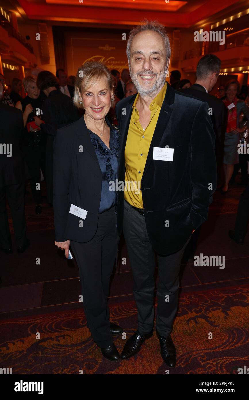 Andrea Urban-Rach,Christian Rach,Blankenese New Year's Reception 2023 ...