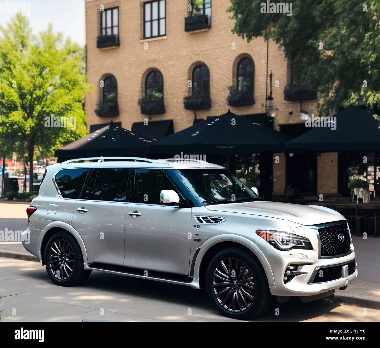 White infiniti hi-res stock photography and images - Alamy