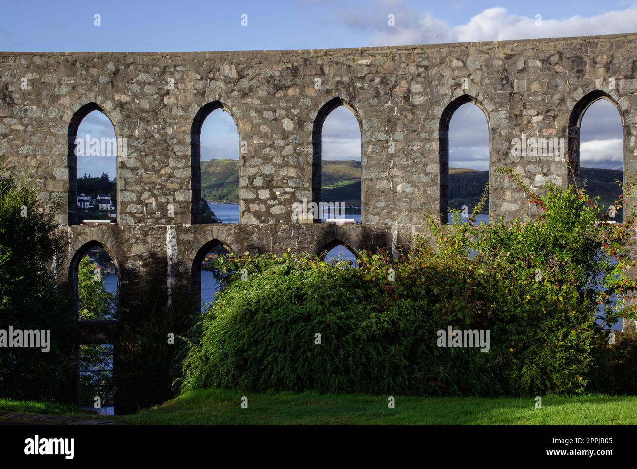 McCaig`s Tower in Oban, Scotland Stock Photo - Alamy