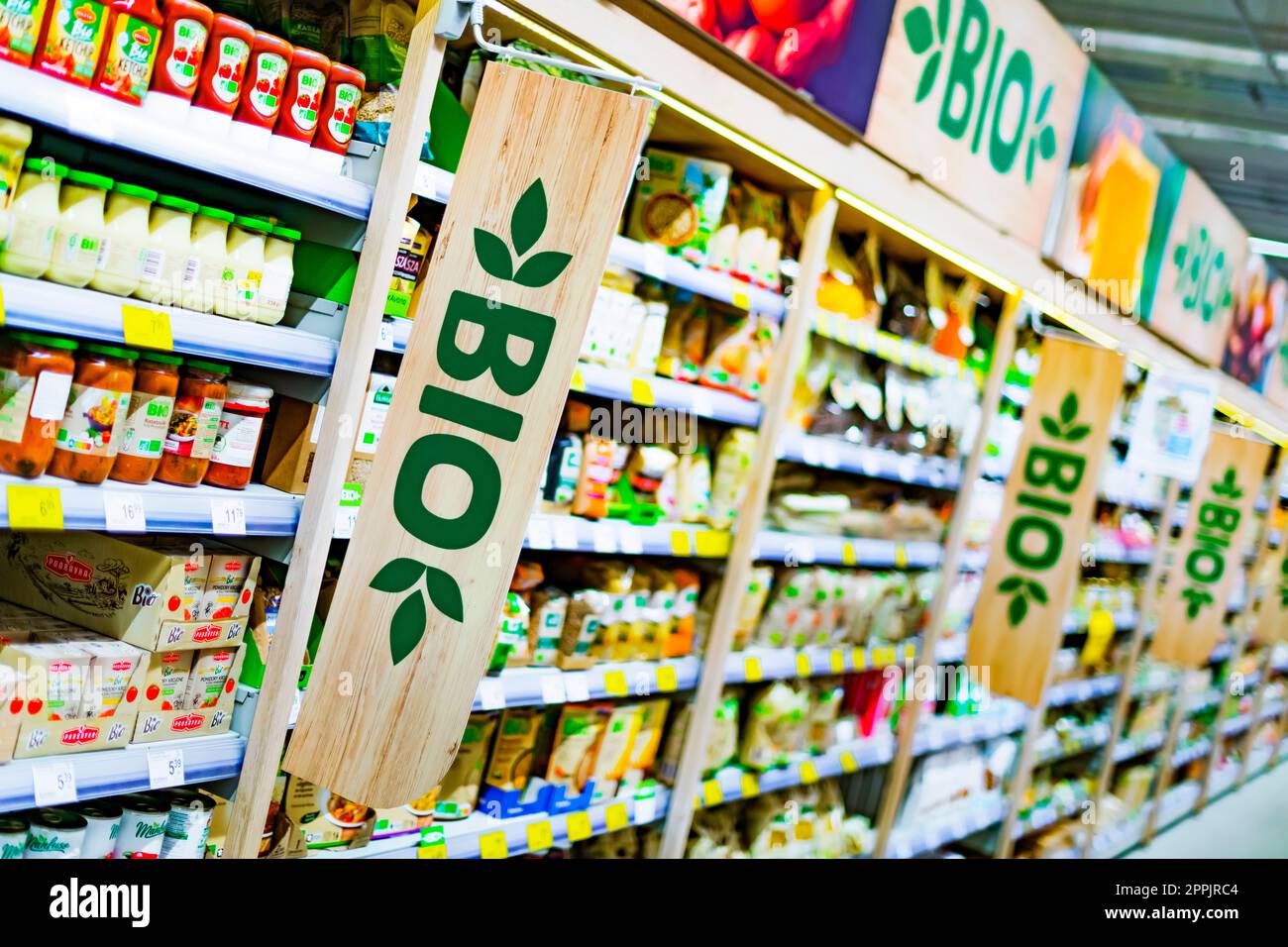 Bio food products hi-res stock photography and images - Alamy