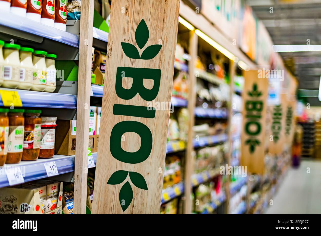 Bio food products hi-res stock photography and images - Alamy