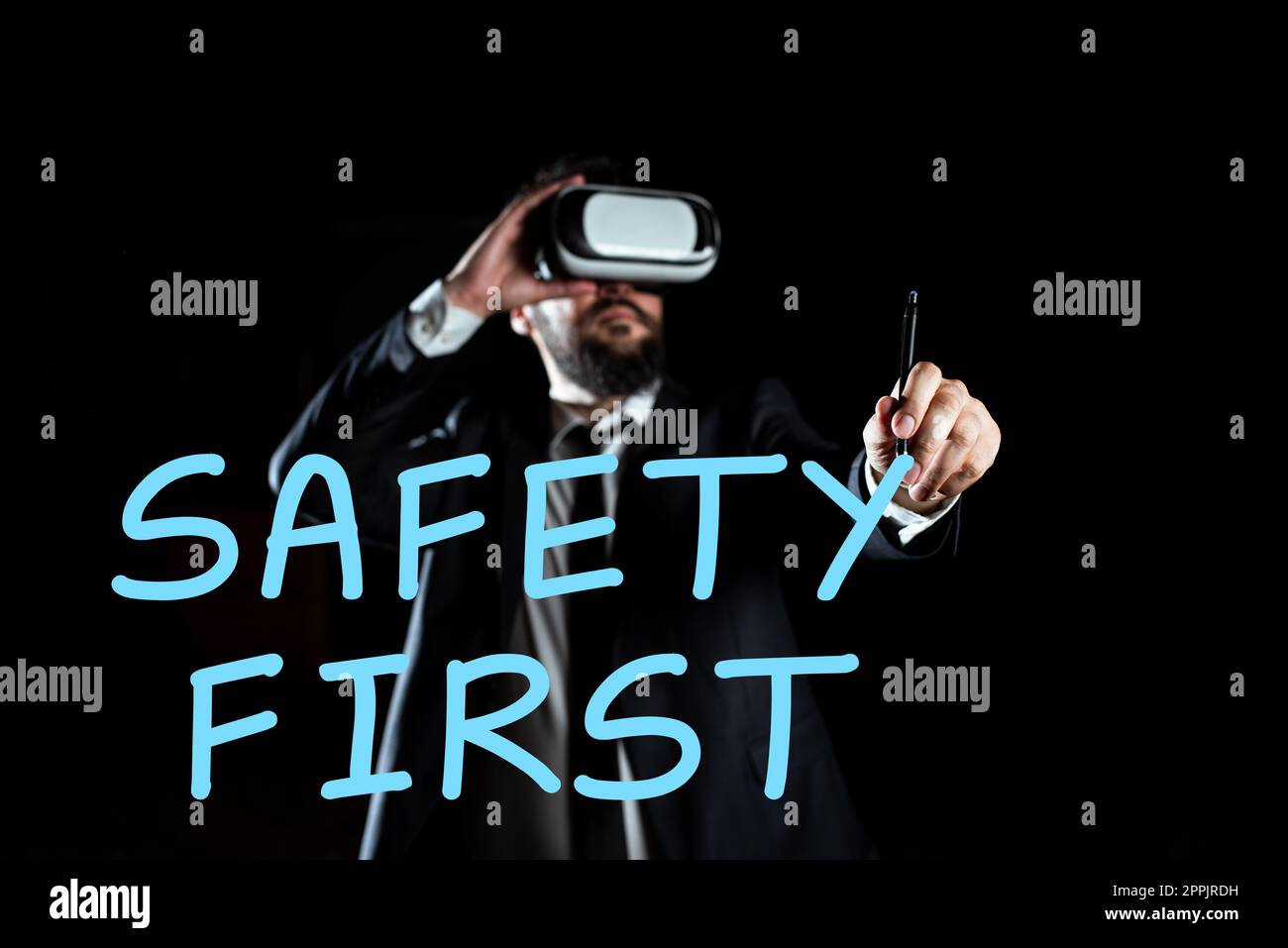 Inspiration showing sign Safety First. Business showcase Avoid any ...