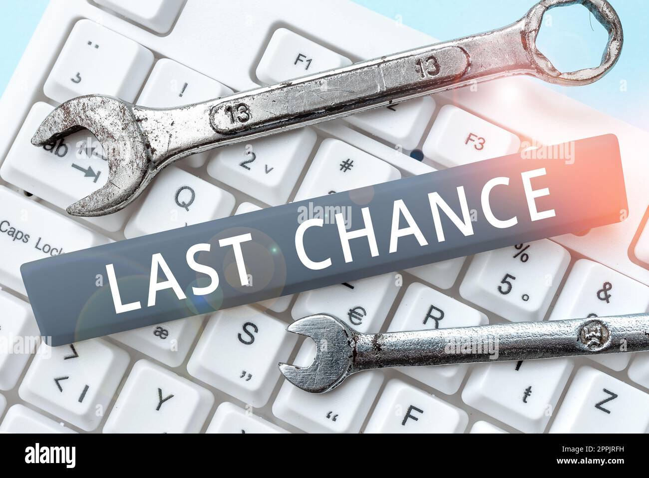 Inspiration showing sign Last Chance. Business approach final ...